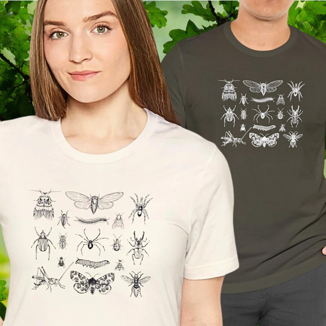 Insect and Arachnid Appreciation Unisex T Shirt: Nature T-shirt, Bugs ...