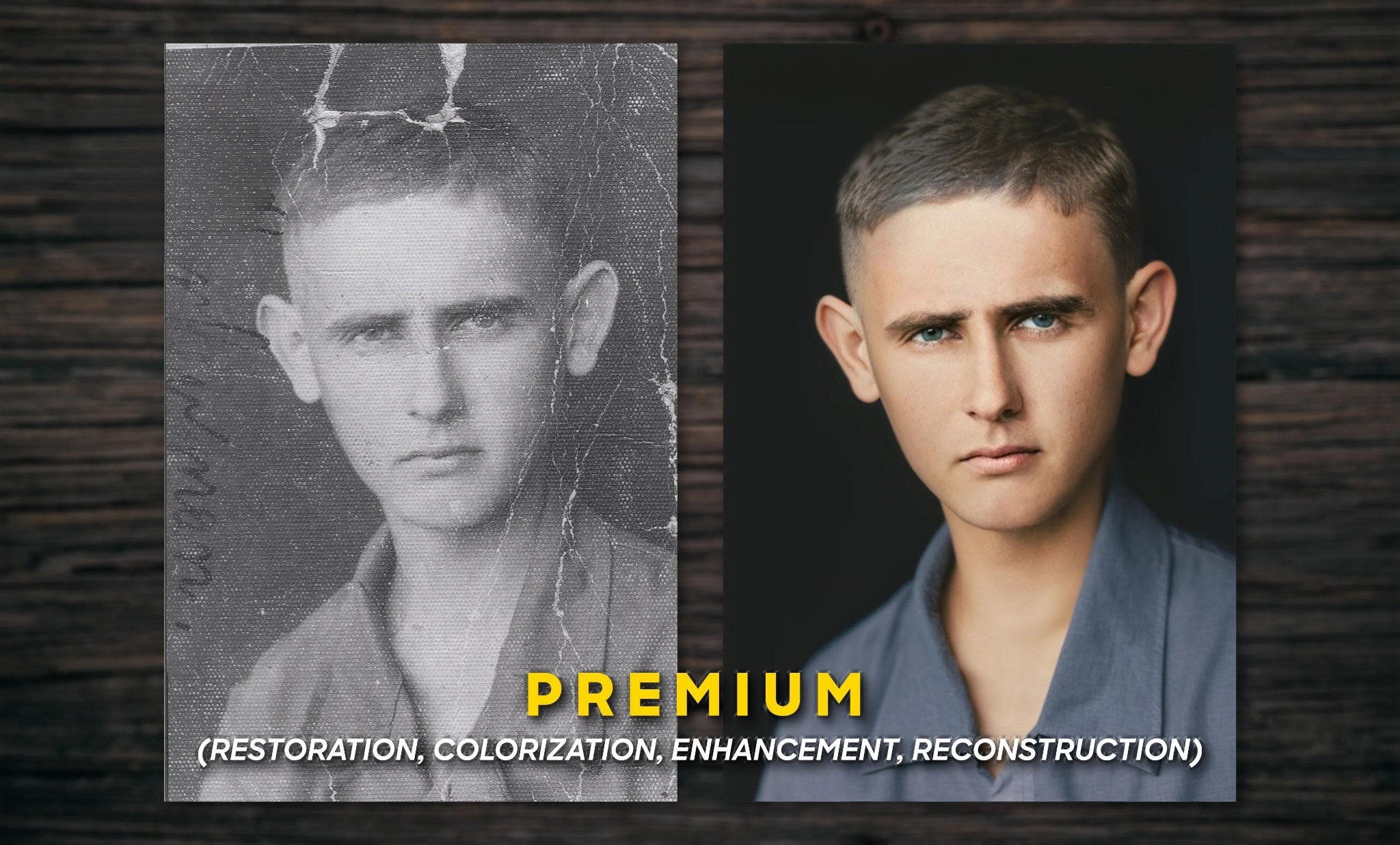Professional Photo Restoration, Restore, Repair, Colorize Old Photos ...