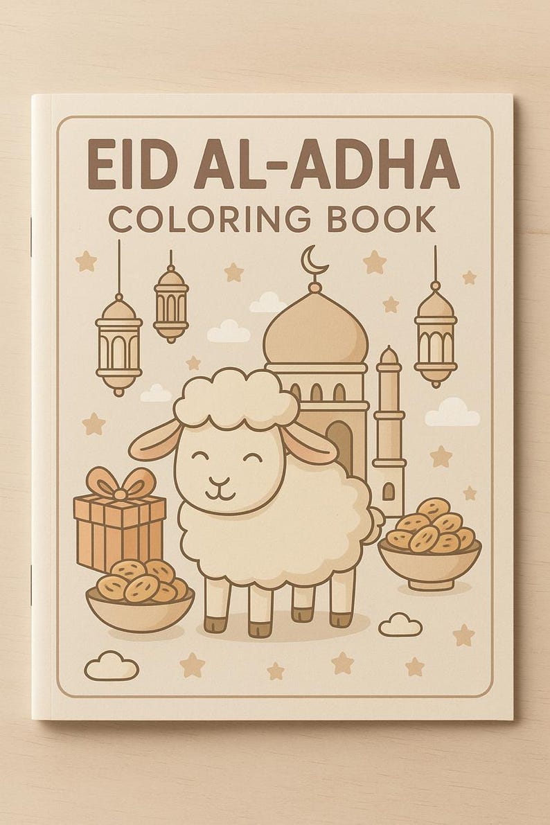 Eid Al-adha Coloring Pages for Kids 40+ Fun Islamic Activities Pages ...