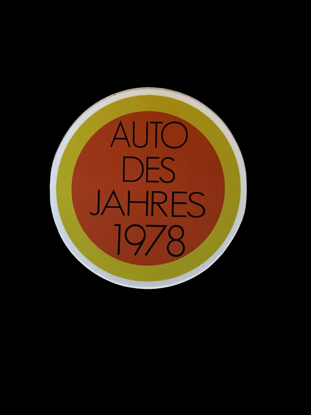 Sticker 928 Car of the Year 1978 Limited Edition - Etsy