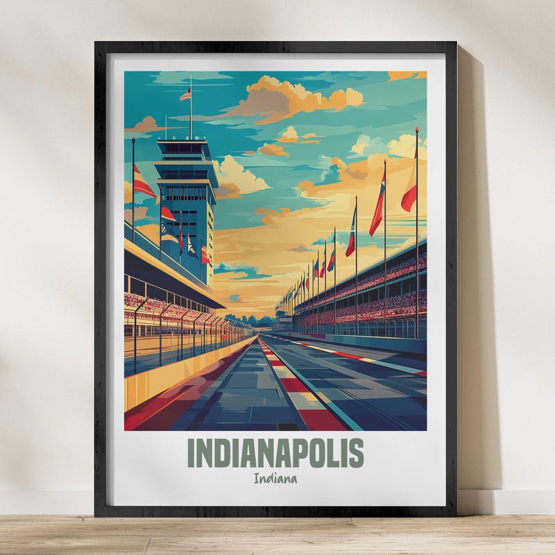 Indianapolis 500 Decor - Etsy