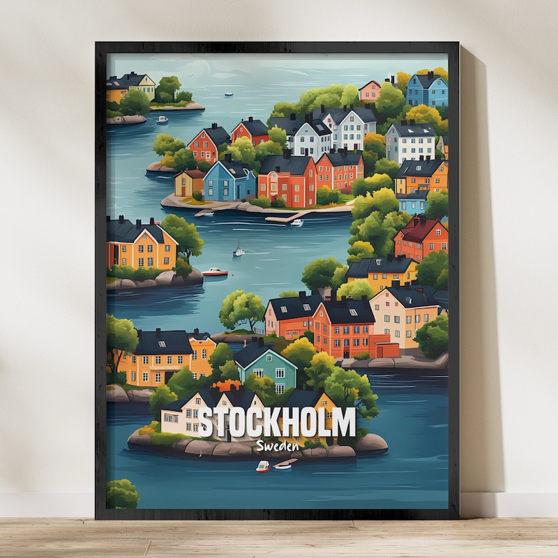 Sweden Poster - Etsy