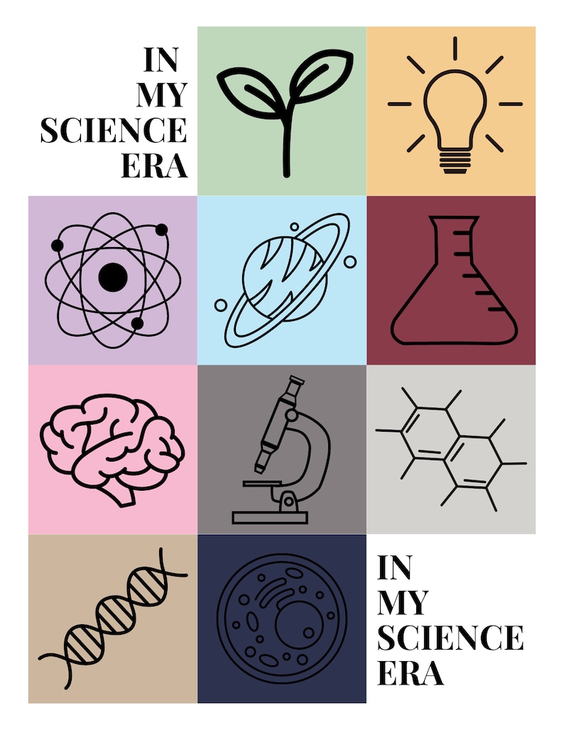 Eras Tour Science Classroom Poster (the Original) - Etsy