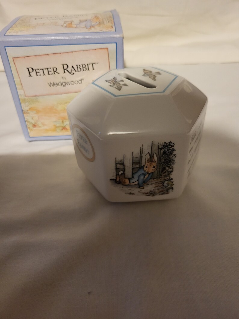Wedgewood Beatrix Potter Peter Rabbit Centenary Money Box 1893-1993 ...