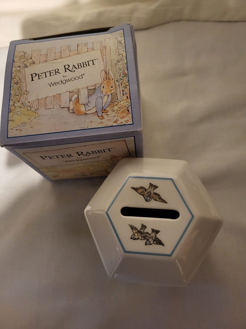 Wedgewood Beatrix Potter Peter Rabbit Centenary Money Box 1893-1993 ...