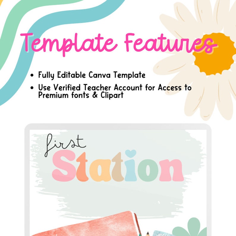 Back to School | Meet the Teacher | Open House CANVA EDITABLE (pastel ...