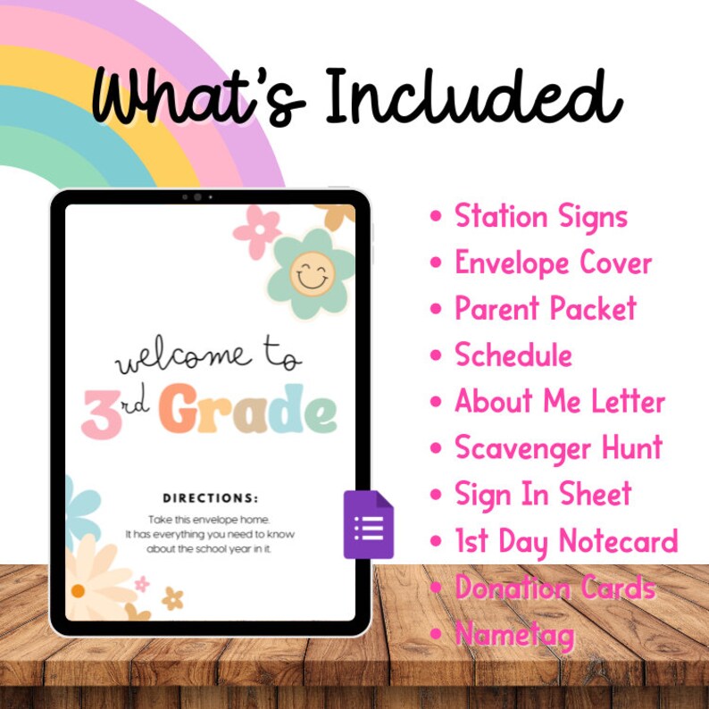 Back to School | Meet the Teacher | Open House CANVA EDITABLE (pastel ...
