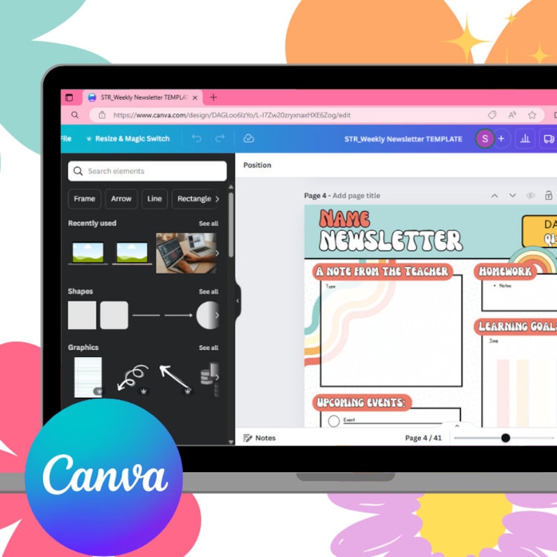 Editable Classroom Newsletters FULL YEAR | Weekly | Monthly | SEASONAL ...