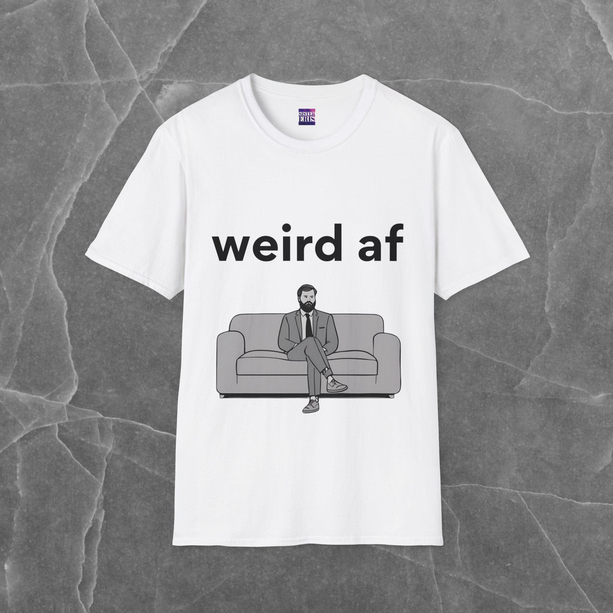 Weird AF Couch Funny Shirt - Etsy