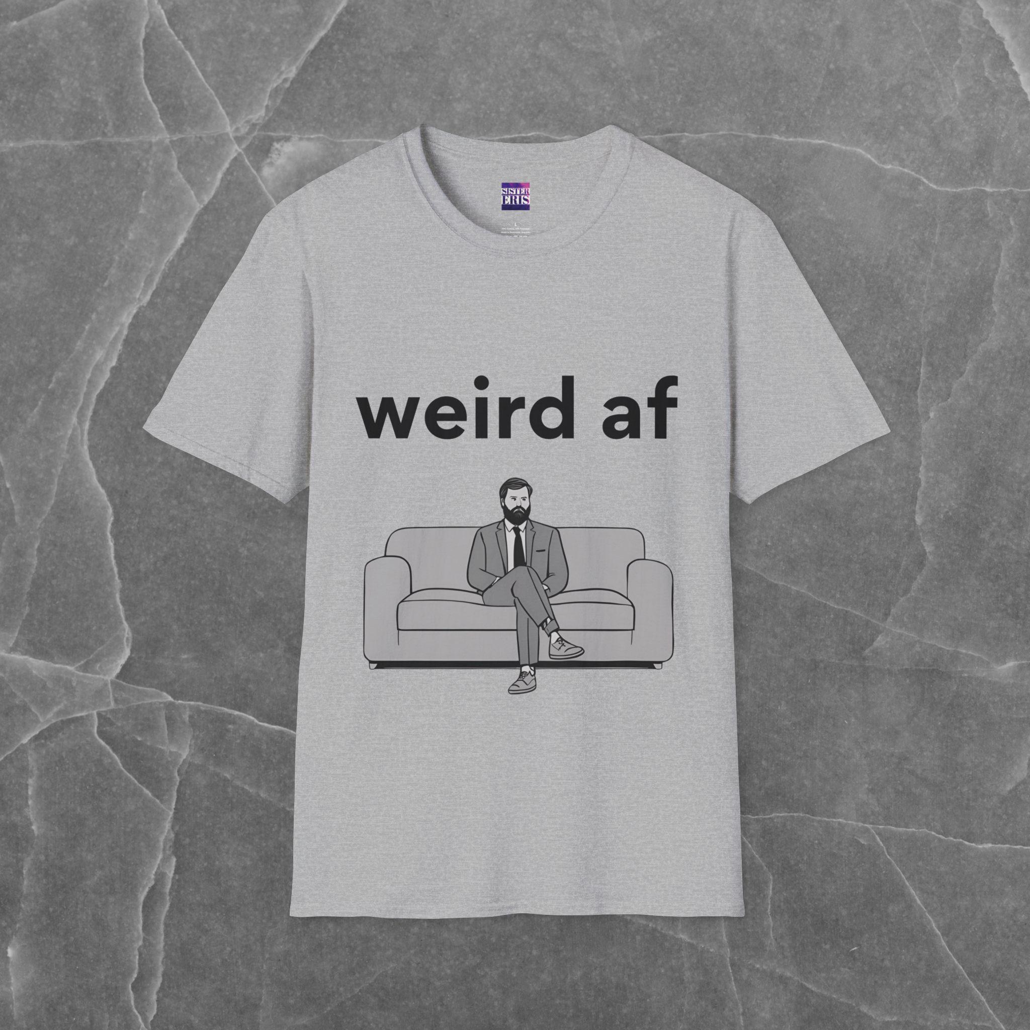 Weird AF Couch Funny Shirt - Etsy
