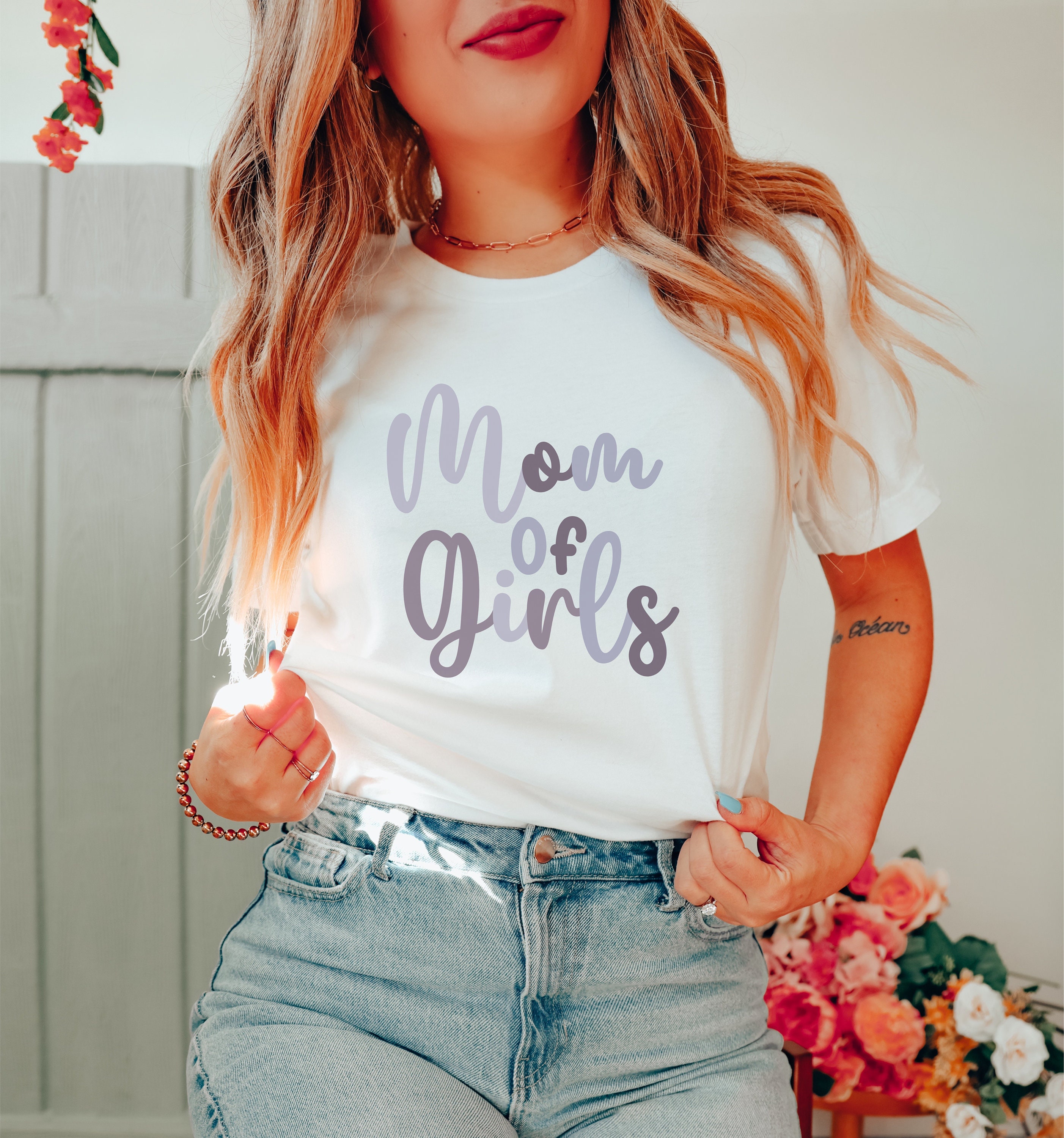 Mom of Girls Girl Mom Mom Shirt Gift for Mom Momma Shirt - Etsy