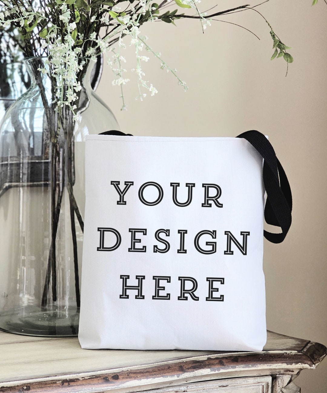 Completely Customizable Canvas Tote Bag, Personalized Tote Bag, Canvas ...