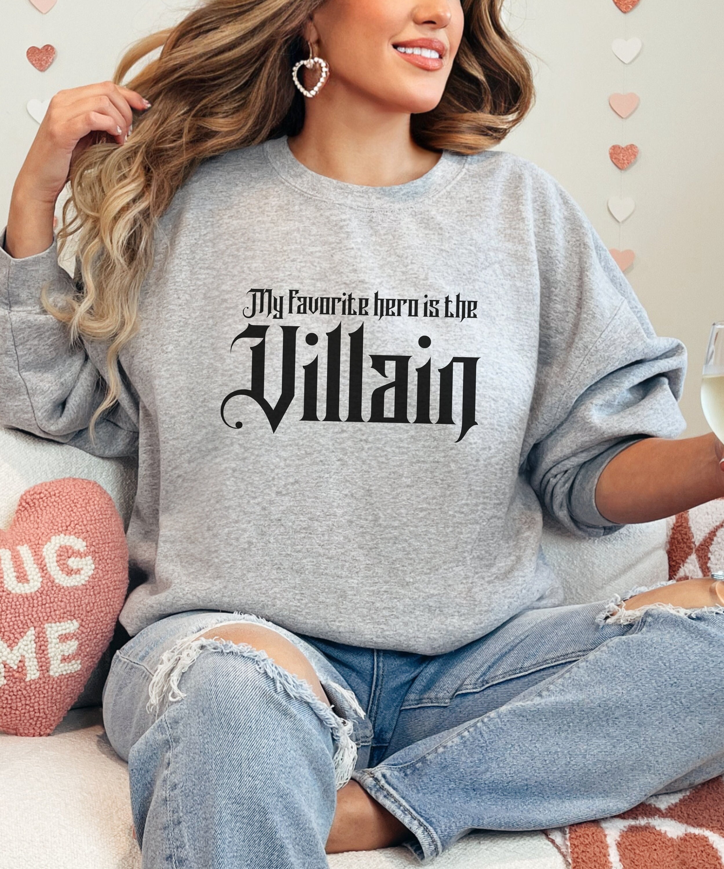 Villains Do It Better, Villain Era Sweatshirt, Reader Gift, Smut Nicknames Sweatshirt, Book ...