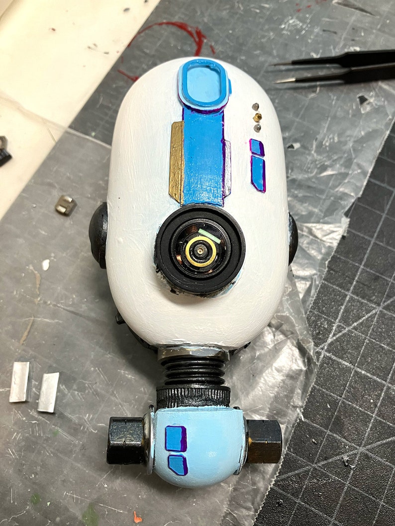 Robot Sculpture Gerald the Mousebot - Etsy