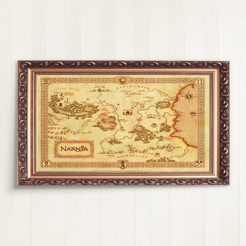 Map of Narnia - Etsy