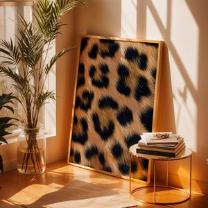 Leopard Print Digital Paper: Seamless Animal Skin Texture (digital ...