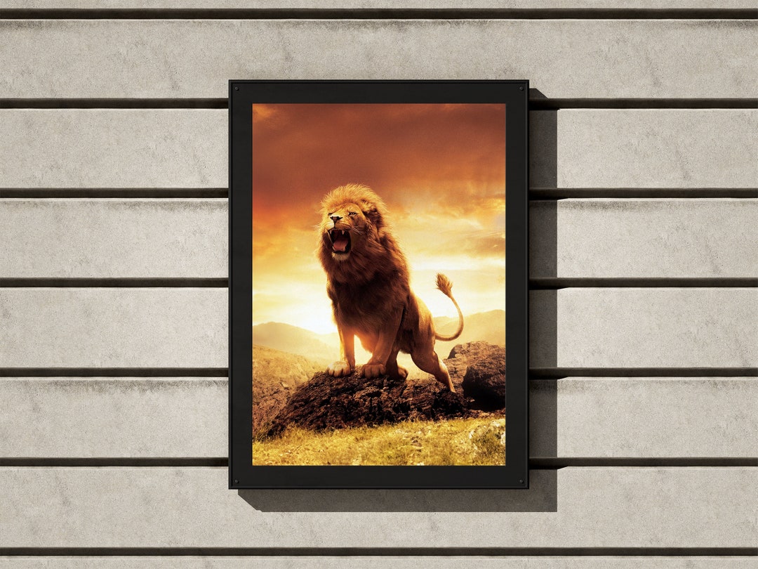 Narnia Art Print, Aslan, Narnia Poster, C.S. Lewis Quote, Narnia Wall ...