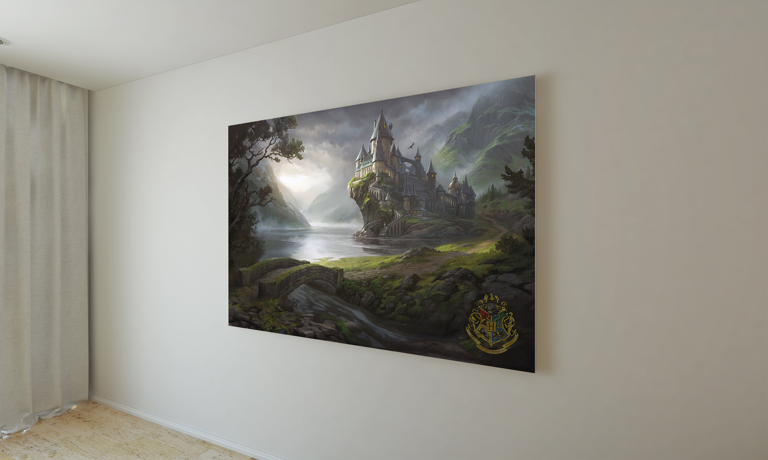 Hogwarts Wall Art, Wizarding School Wall Art, Hogwarts Legacy ...