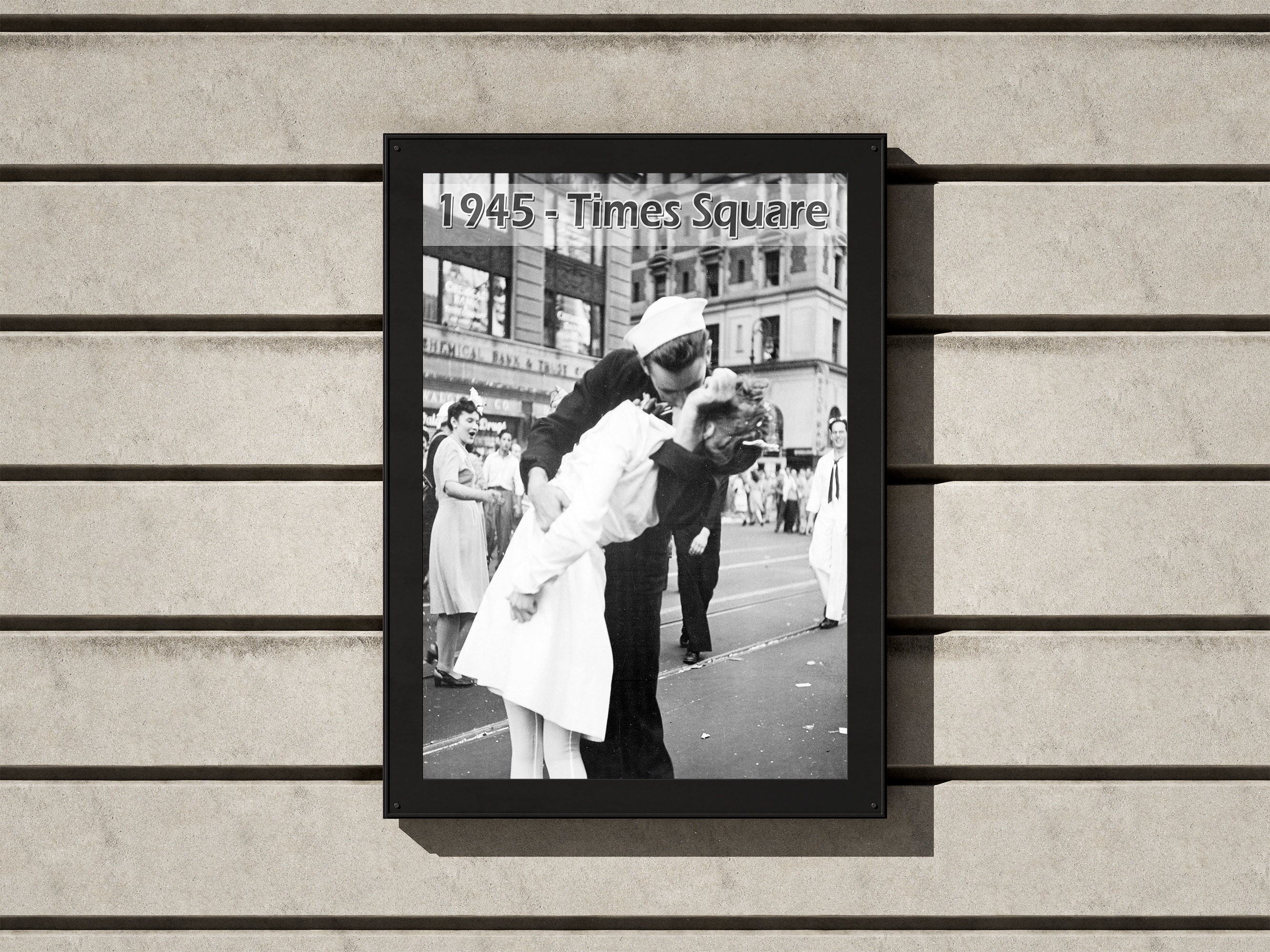 V-J Day in Times Square, Times Square Kissing, August 1945 New York ...