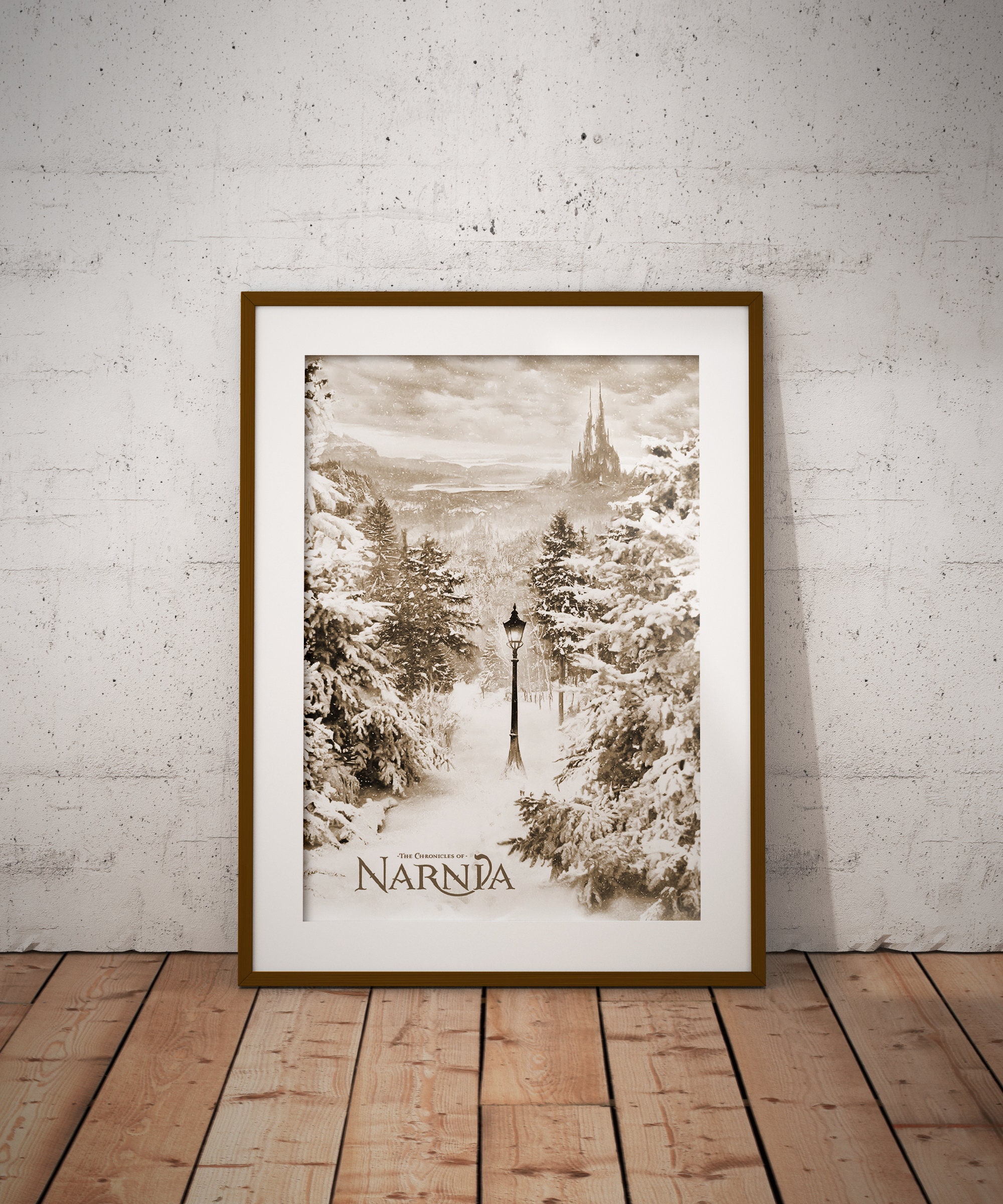 Narnia Wall Art, Narnia Poster, Narnia Canvas, Chronicles of Narnia Art, Printable Artwork, Lamp ...
