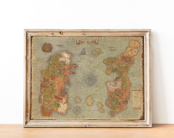 Summoner's Valley Map League of Legends Poster (Digitaler Download ...