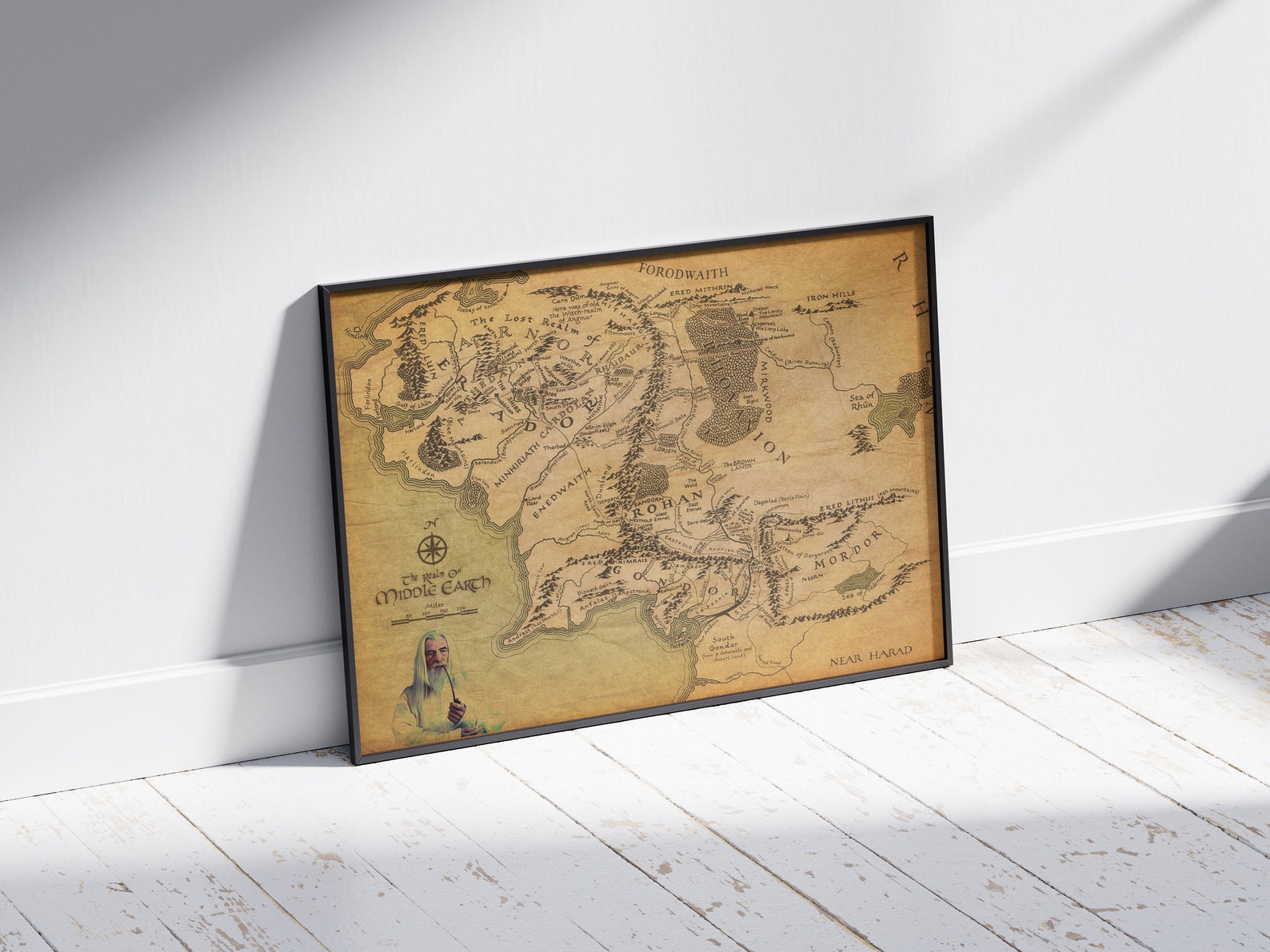 Lord of the Rings, Lord of the Rings Map, Middle Earth Map, LOTR ...
