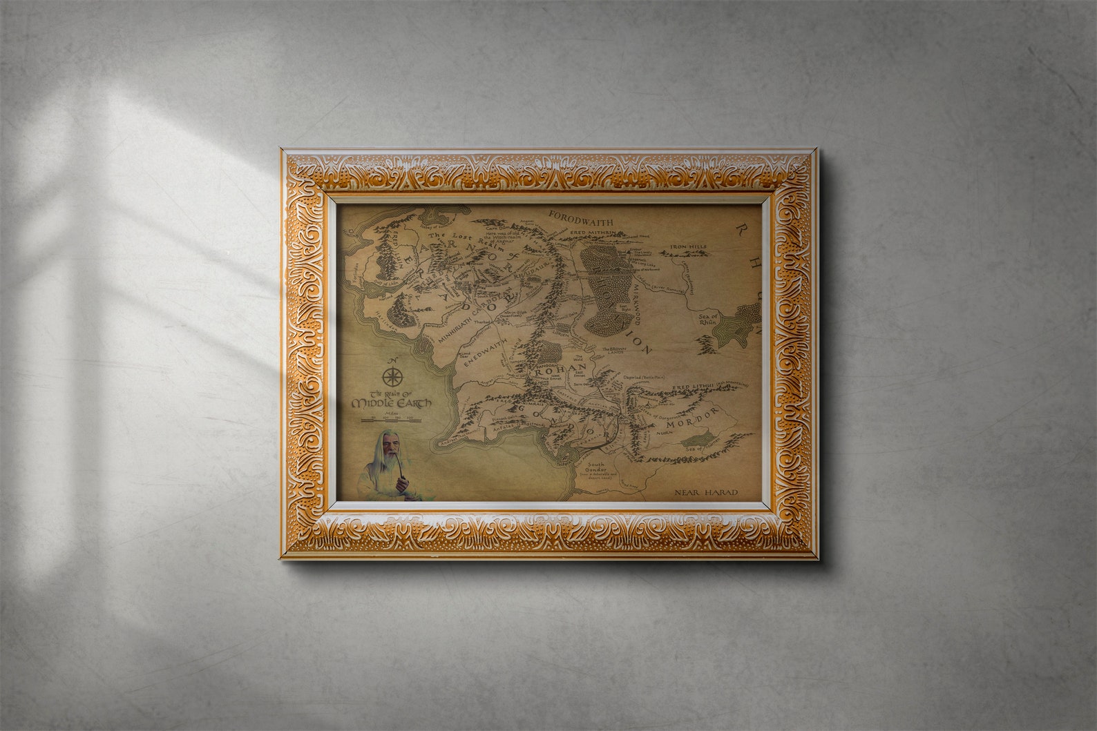 Lord of the Rings, Lord of the Rings Map, Middle Earth Map, LOTR ...