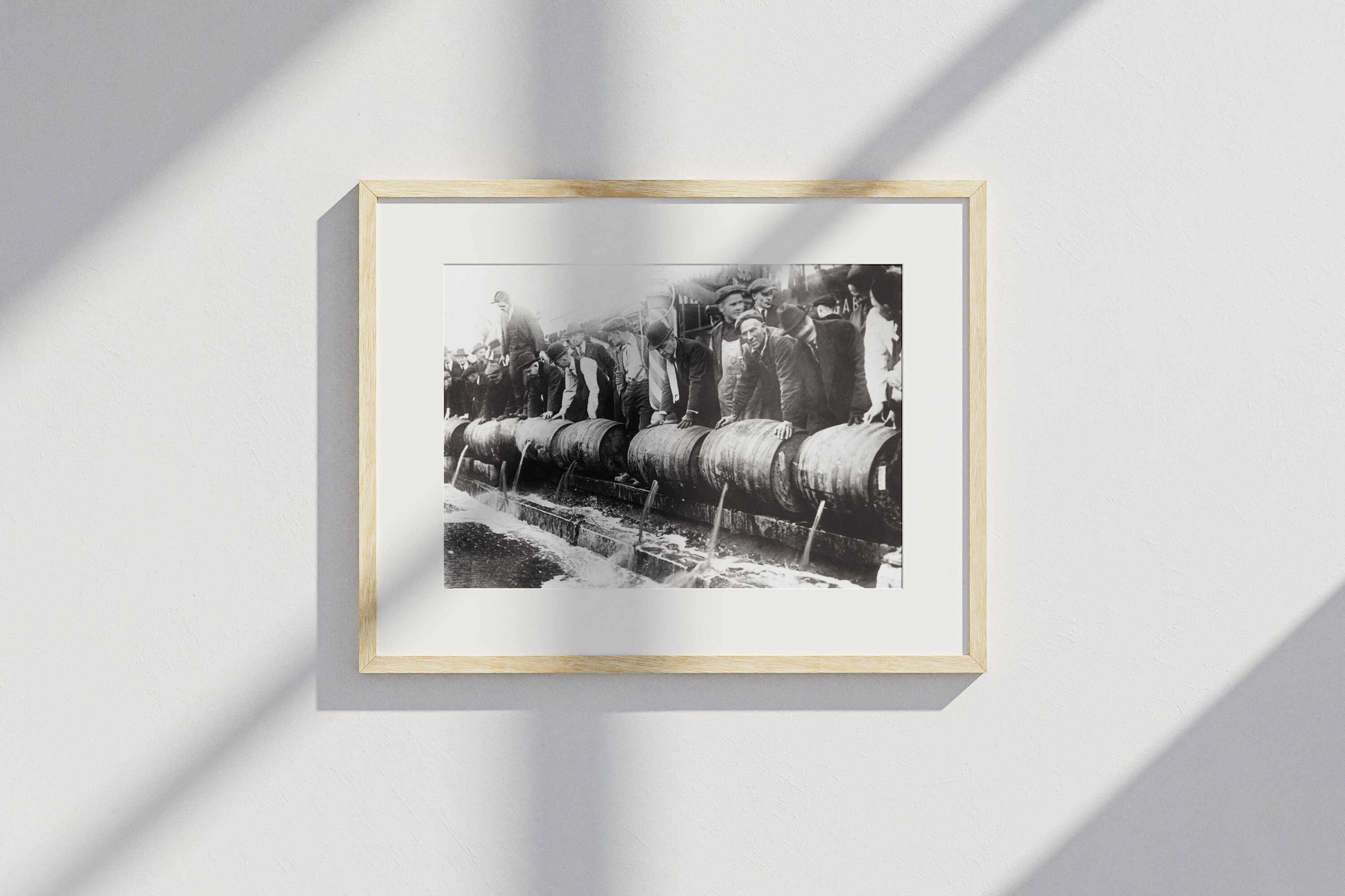 Prohibition Wall Art Prohibition Raid Liquor Bust 18th - Etsy
