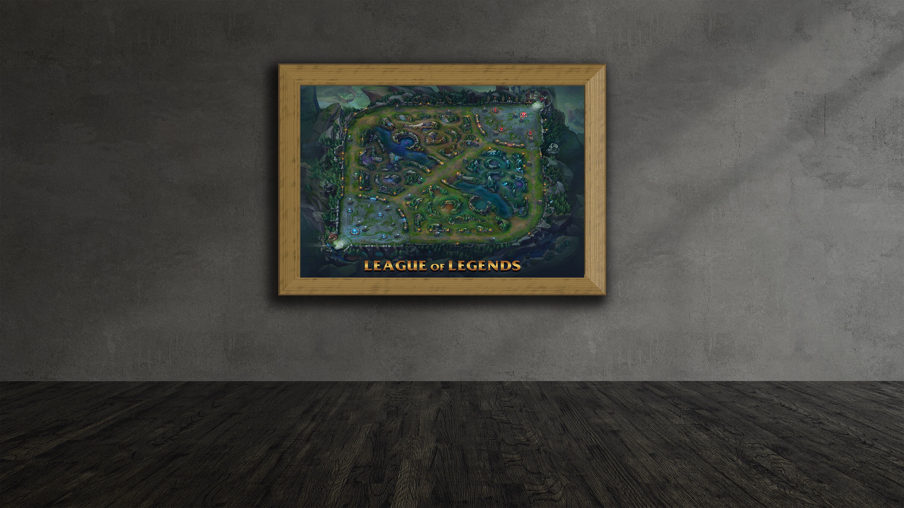 Summoner's Valley Map: League of Legends Poster (digital Download) - Etsy
