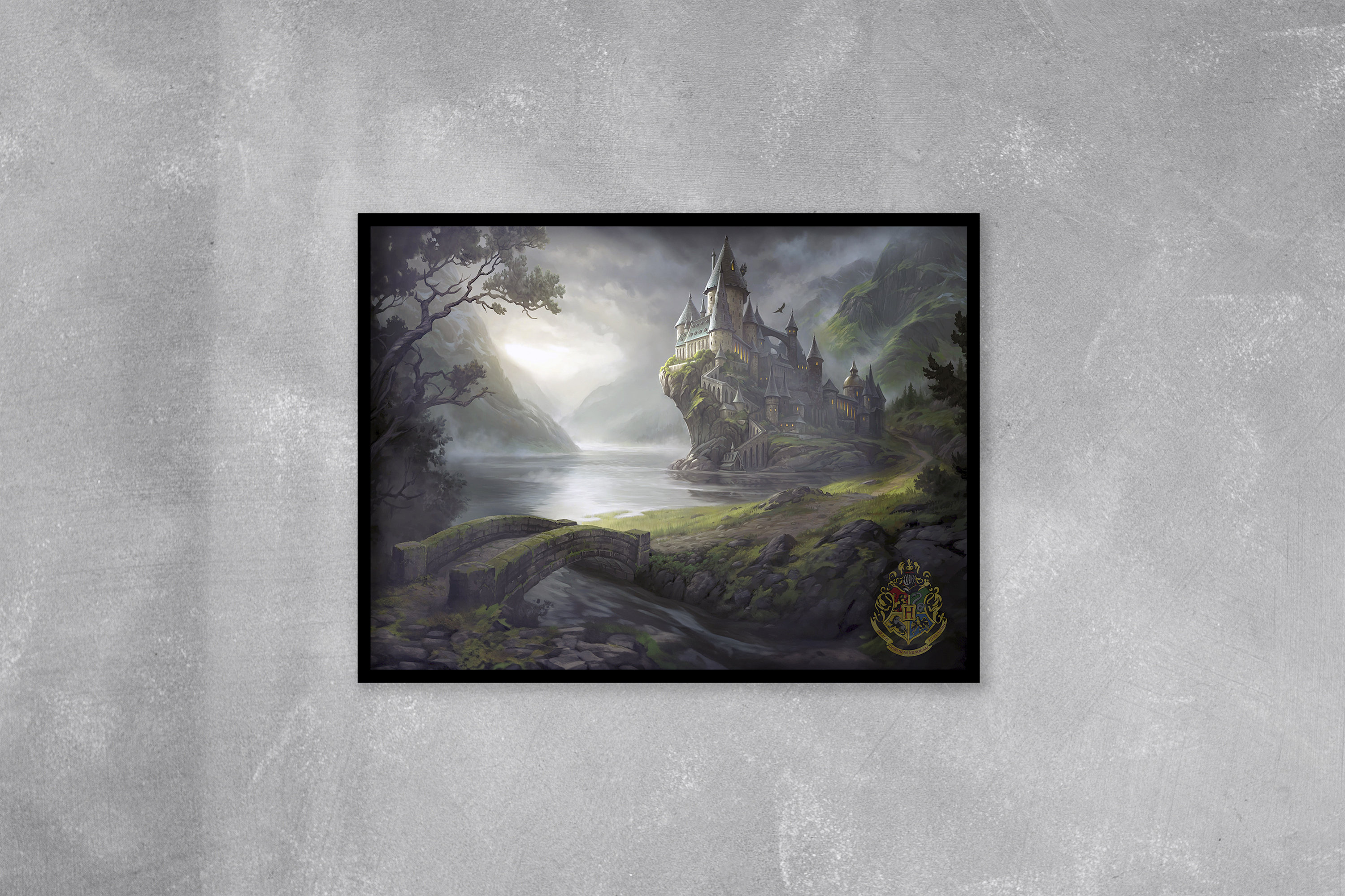 Hogwarts Wall Art, Wizarding School Wall Art, Hogwarts Legacy ...