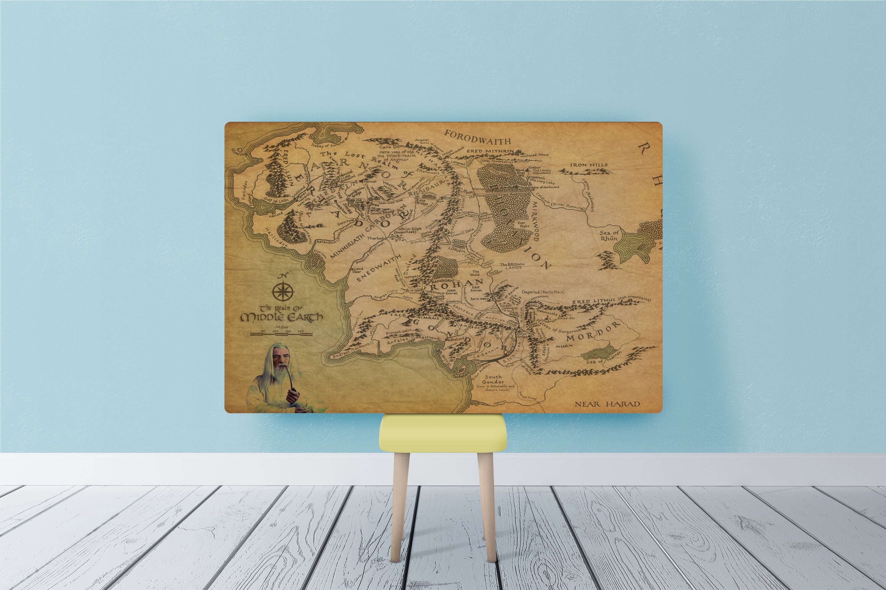 Lord of the Rings, Lord of the Rings Map, Middle Earth Map, LOTR ...