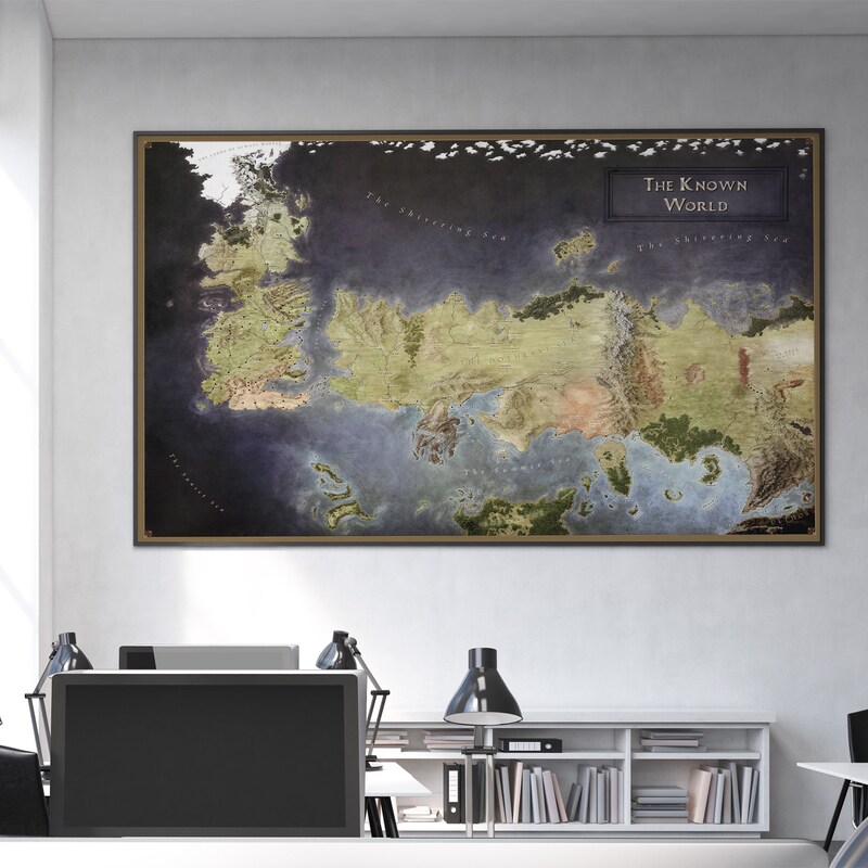 Westeros Map - Etsy