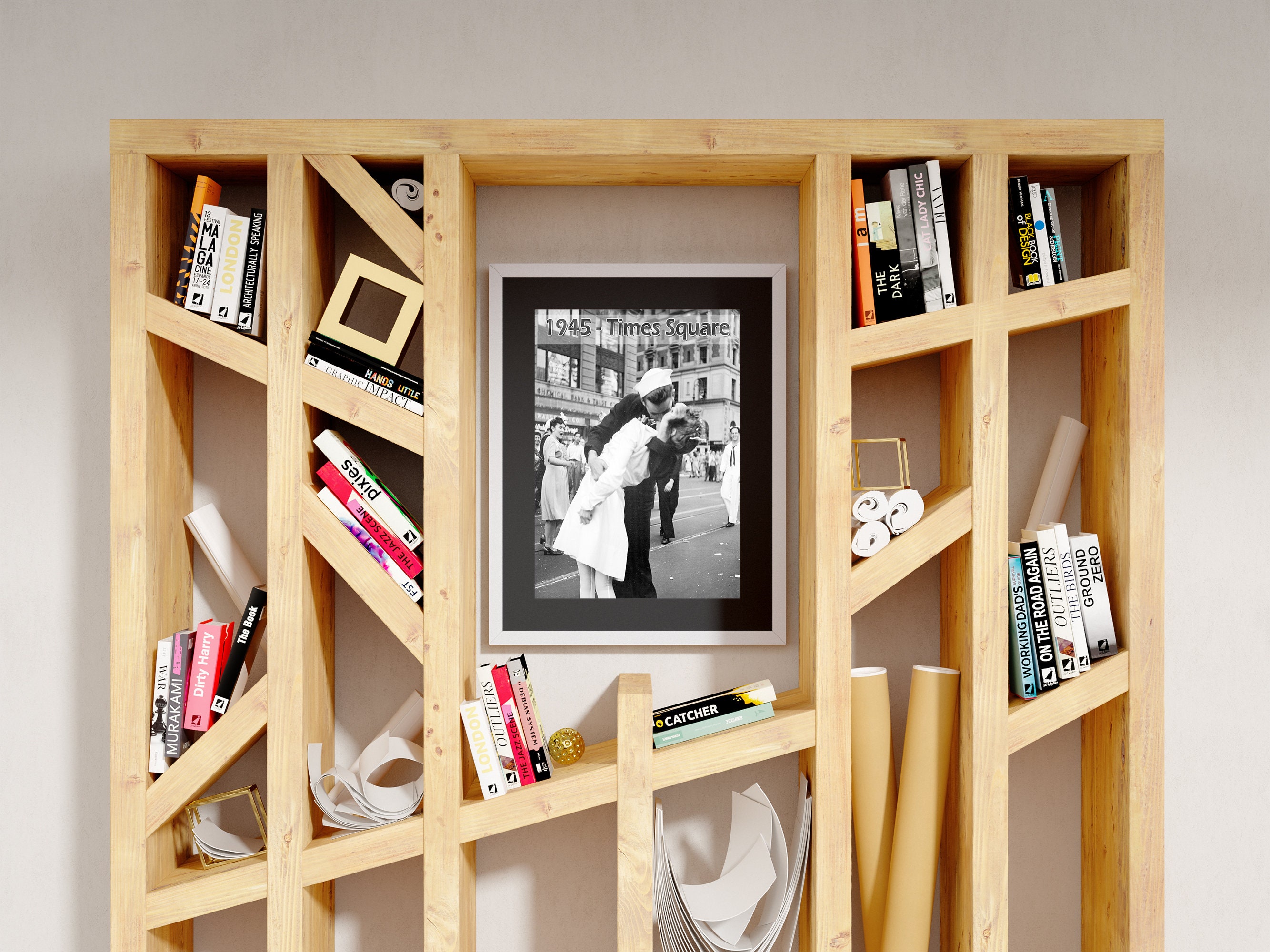 V-J Day in Times Square, Times Square Kissing, August 1945 New York ...