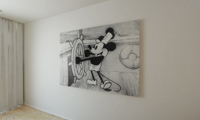 Mickey Mouse 1928, 1928 Mickey Mouse Art, Mickey Mouse Print, Mickey ...