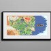 Map of Hyrule From Legend of Zelda, Zelda Map, Hyrule Map, Princess ...