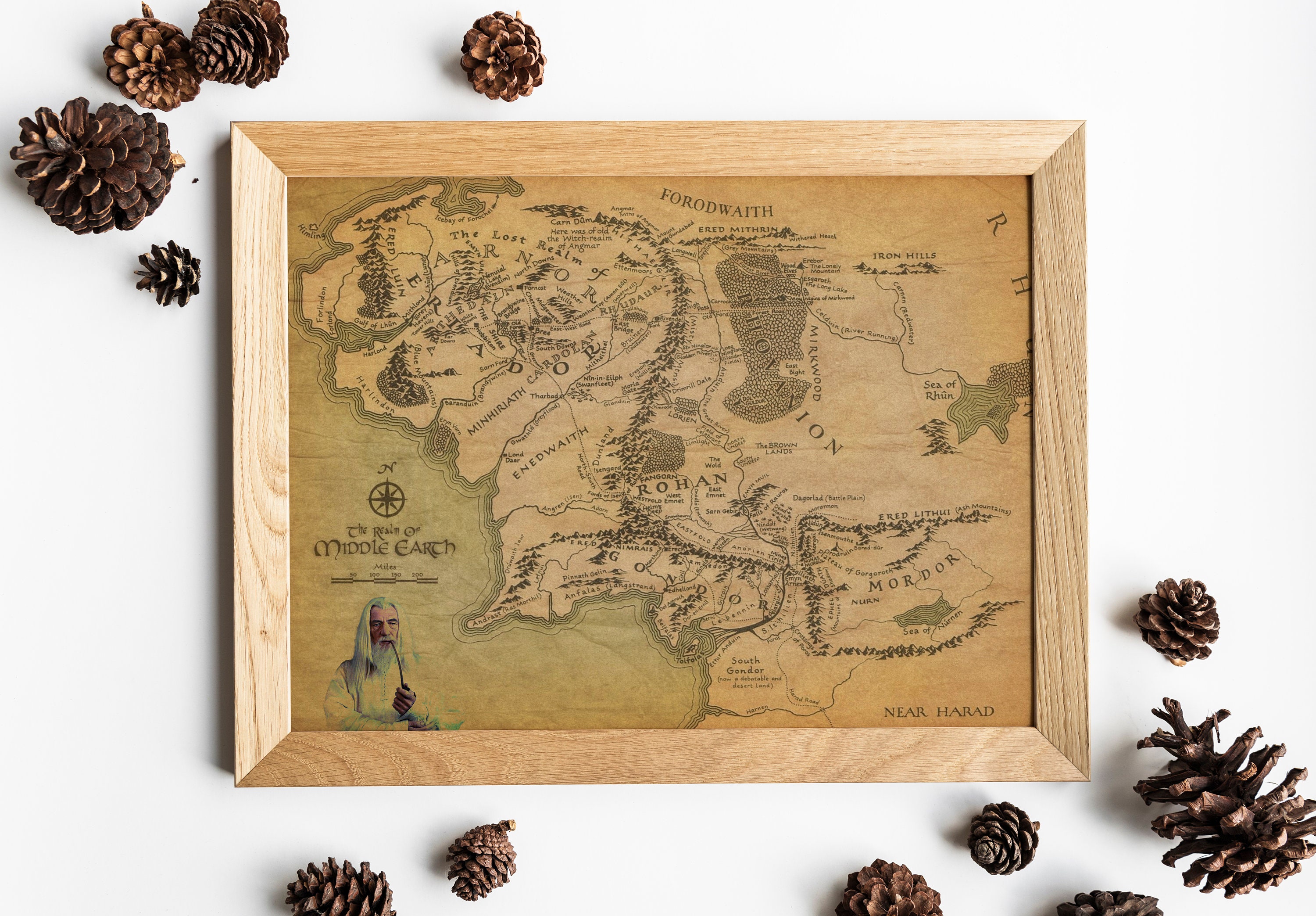 Lord of the Rings, Lord of the Rings Map, Middle Earth Map, LOTR ...