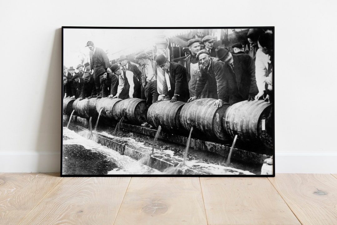 Prohibition Wall Art: Vintage Bar Decor (digital Download) - Etsy