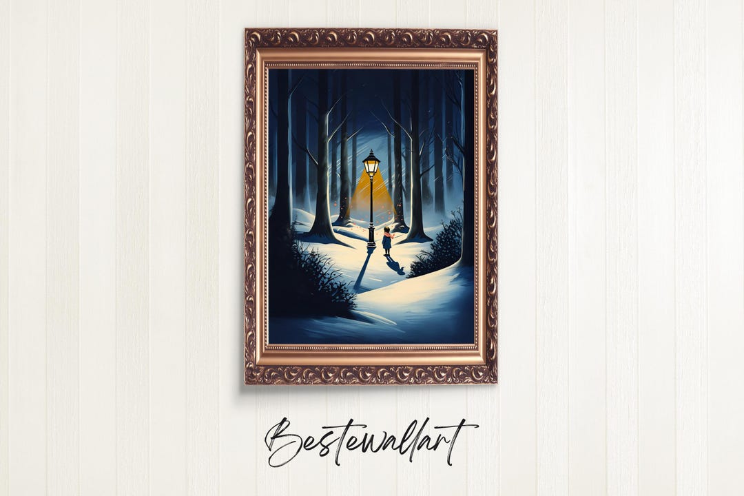 Narnia Art Print, Lucy, Narnia Poster, CS Lewis, Narnia Wall Art ...