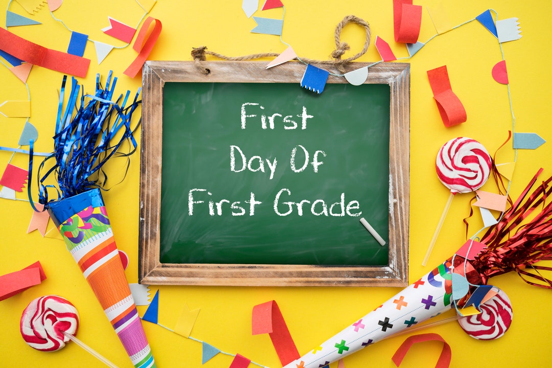 First Day of Kindergarten, First Day of School PRINTABLE Signs, All ...