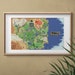 Map of Hyrule From Legend of Zelda, Zelda Map, Hyrule Map, Princess ...