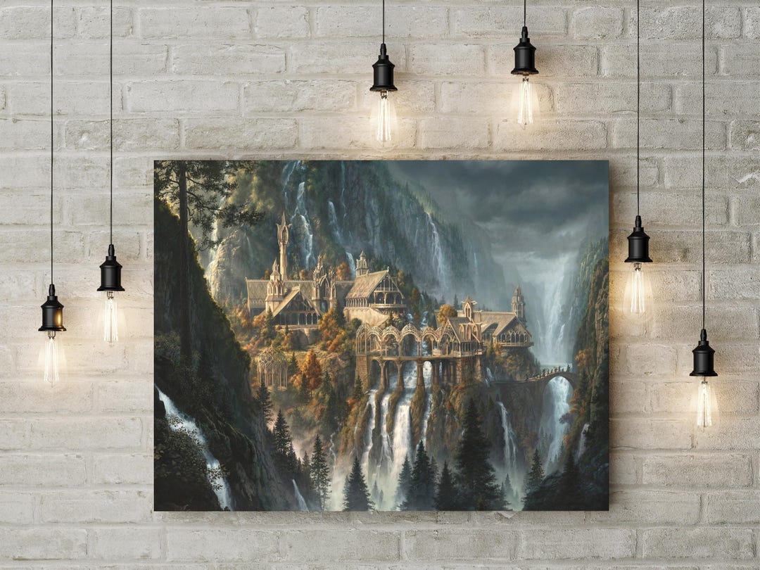 Rivendell Print: Inspired by Fantasy Themes (digital Download) - Etsy