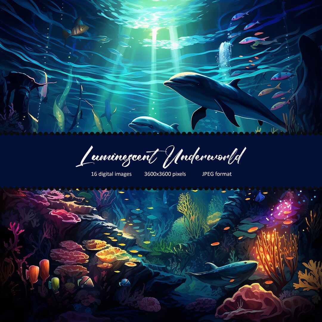 Under the Sea Digital Images, Under the Sea Craft Paper, Under the Sea ...