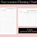 Succession Planting Log, Garden Journal Individual Pages, Printable ...