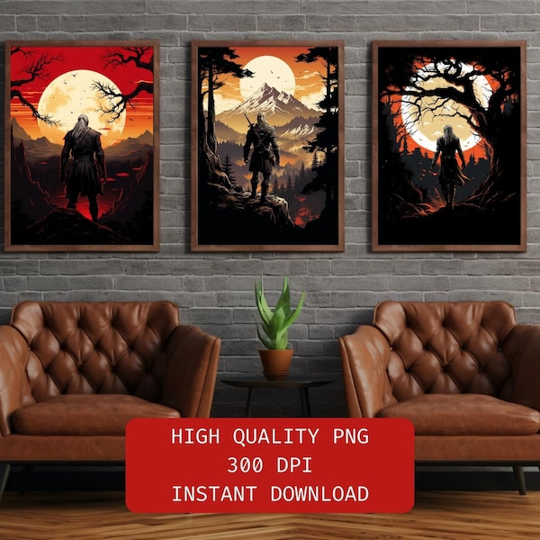 The Witcher Art - Etsy