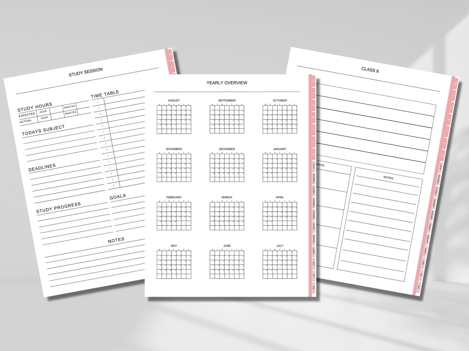 Ultimate Student Planner 2023-2024 Digital Academic Diary and ...