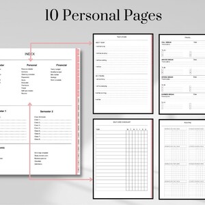 Ultimate Student Planner 2023-2024 Digital Academic Diary and ...
