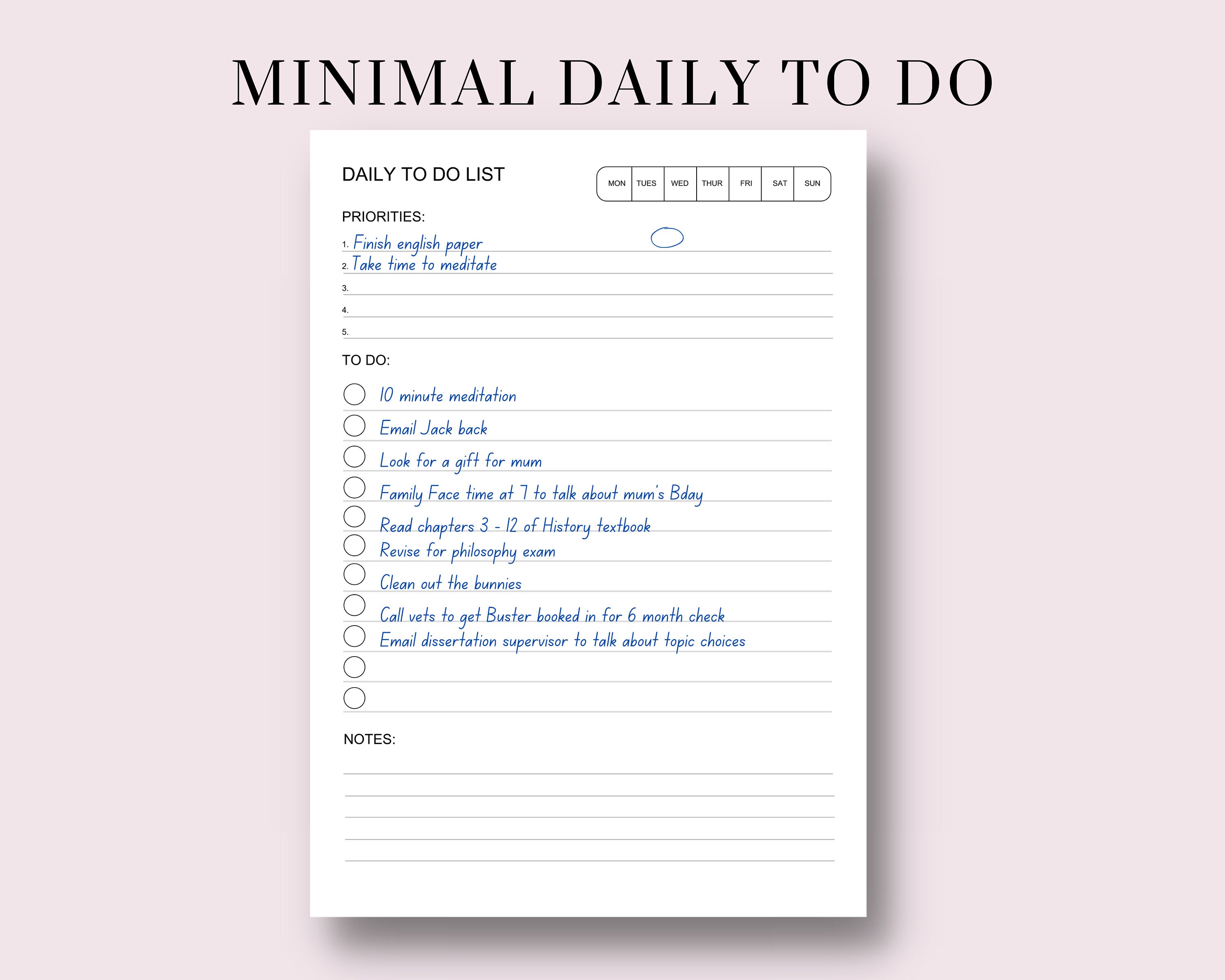 Digital Planner Bundle | Printable and Editable | Daily, Weekly ...