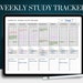 Academic Weekly Planner Time Management | Printable Planner | Academic ...