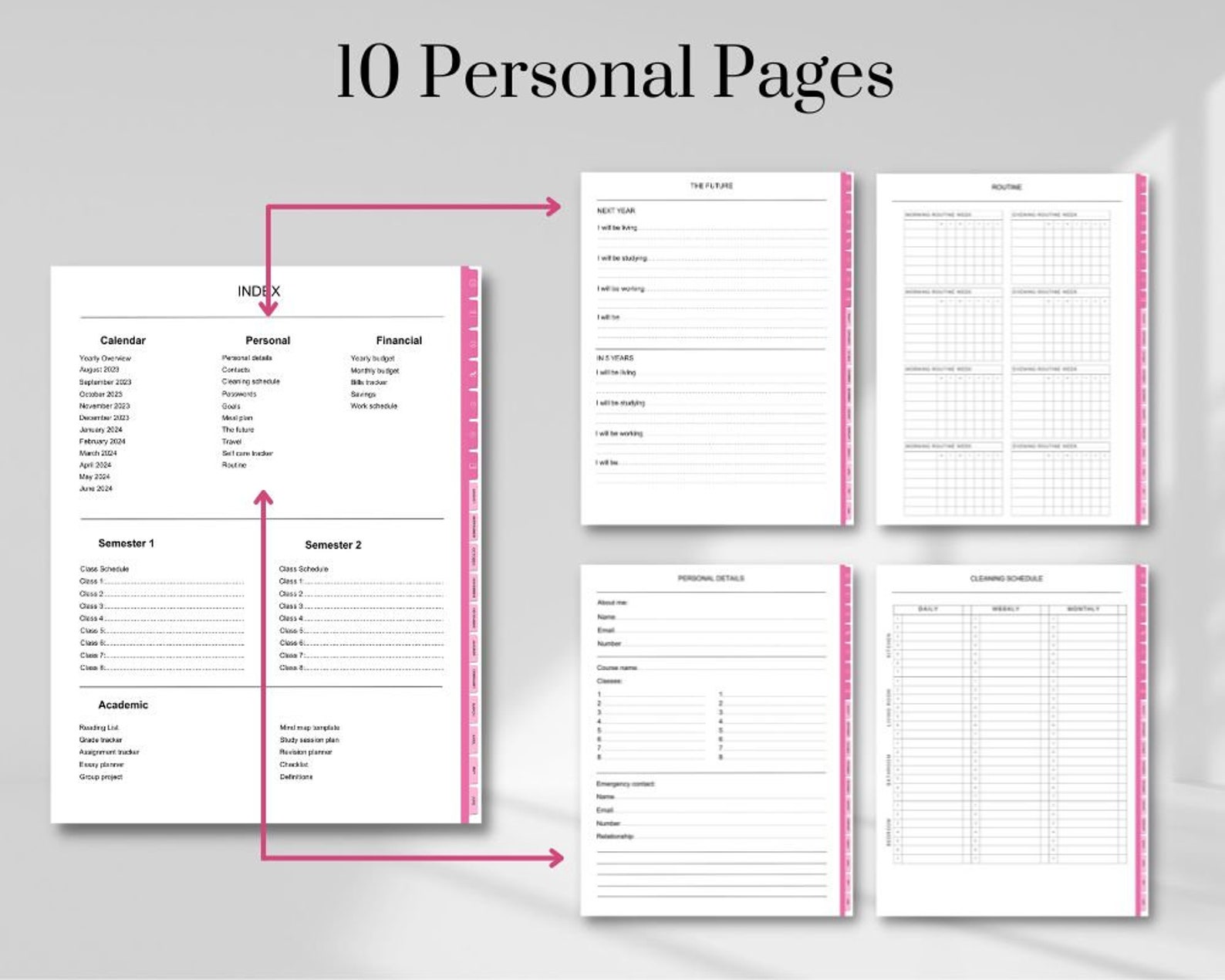 Ultimate Academic Planner 2023-2024 Student College Planner Academic ...