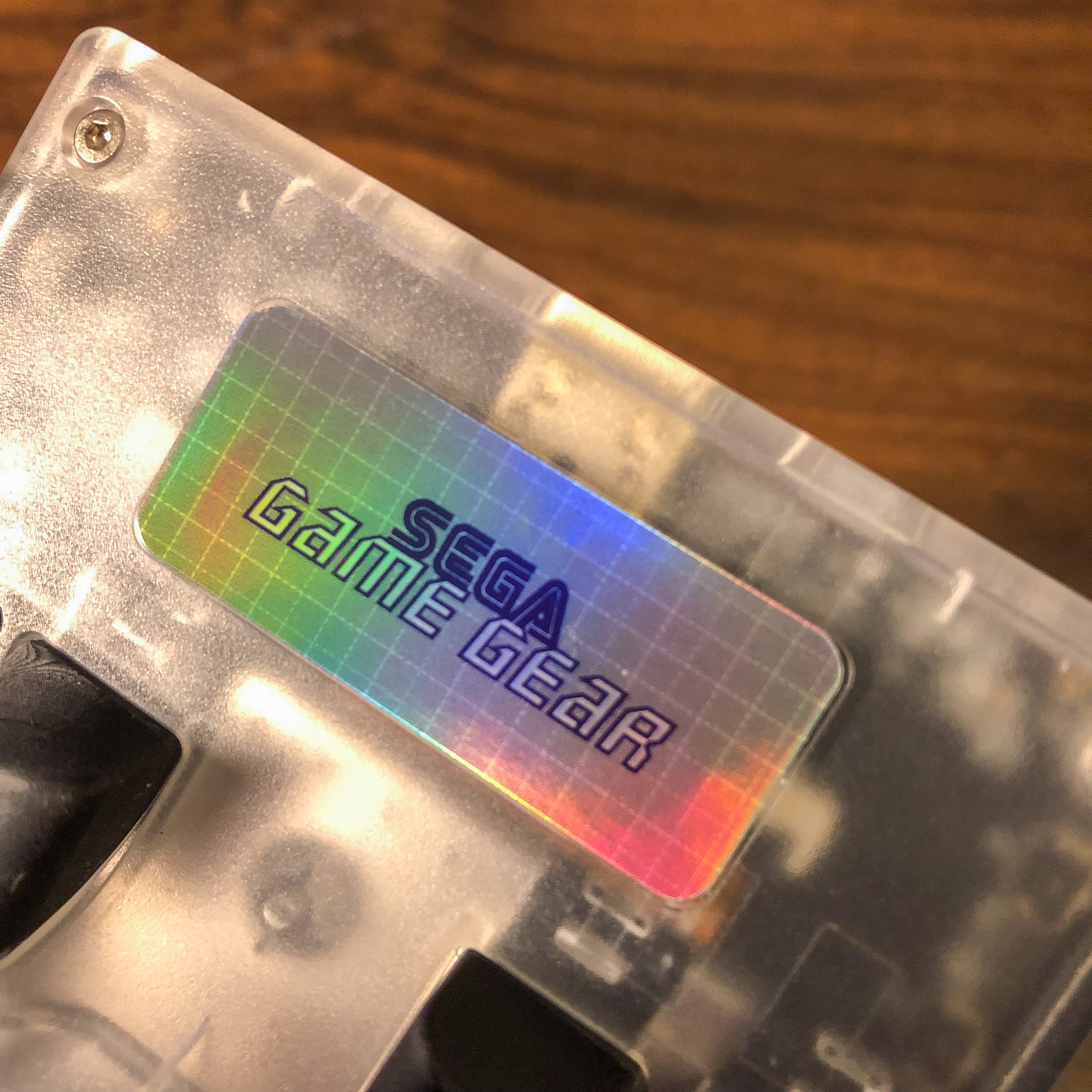 Holographic Vinyl Sticker With Classic Sega Logos for Anbernic RG35XX ...